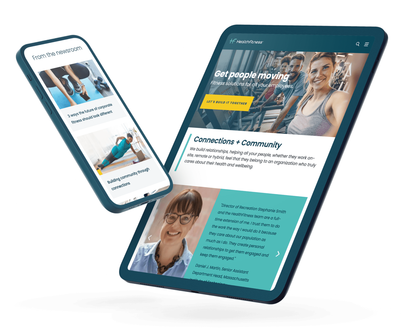 HealthFitness, Kentico Implementation - BizStream