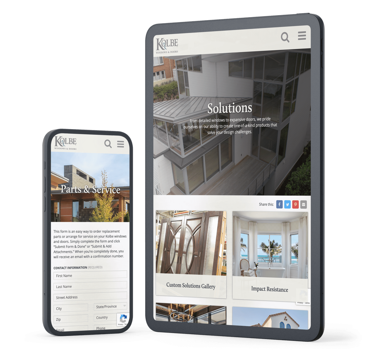 Kolbe Windows & Doors, Kontent.ai Implementation - BizStream