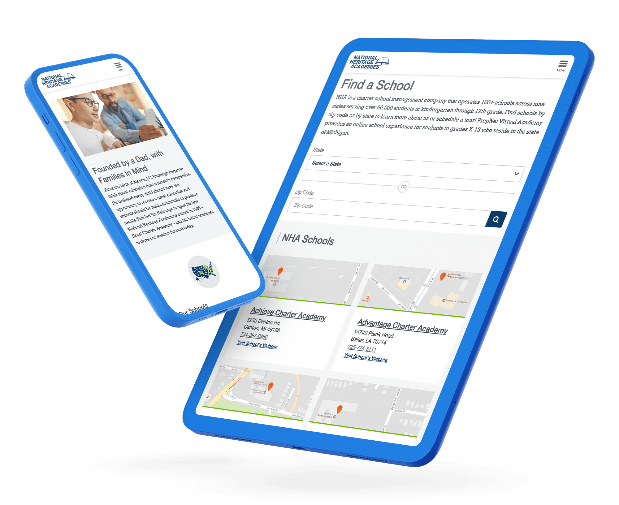 National Heritage Academies, Kentico Implementation - BizStream