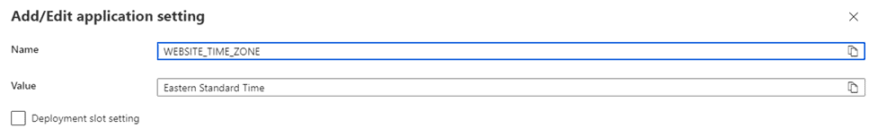 Timer Triggered Azure Functions In C With 6 Bizstream
