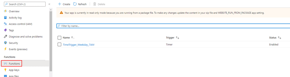 Timer Triggered Azure Functions In C With Net 6 Bizstream