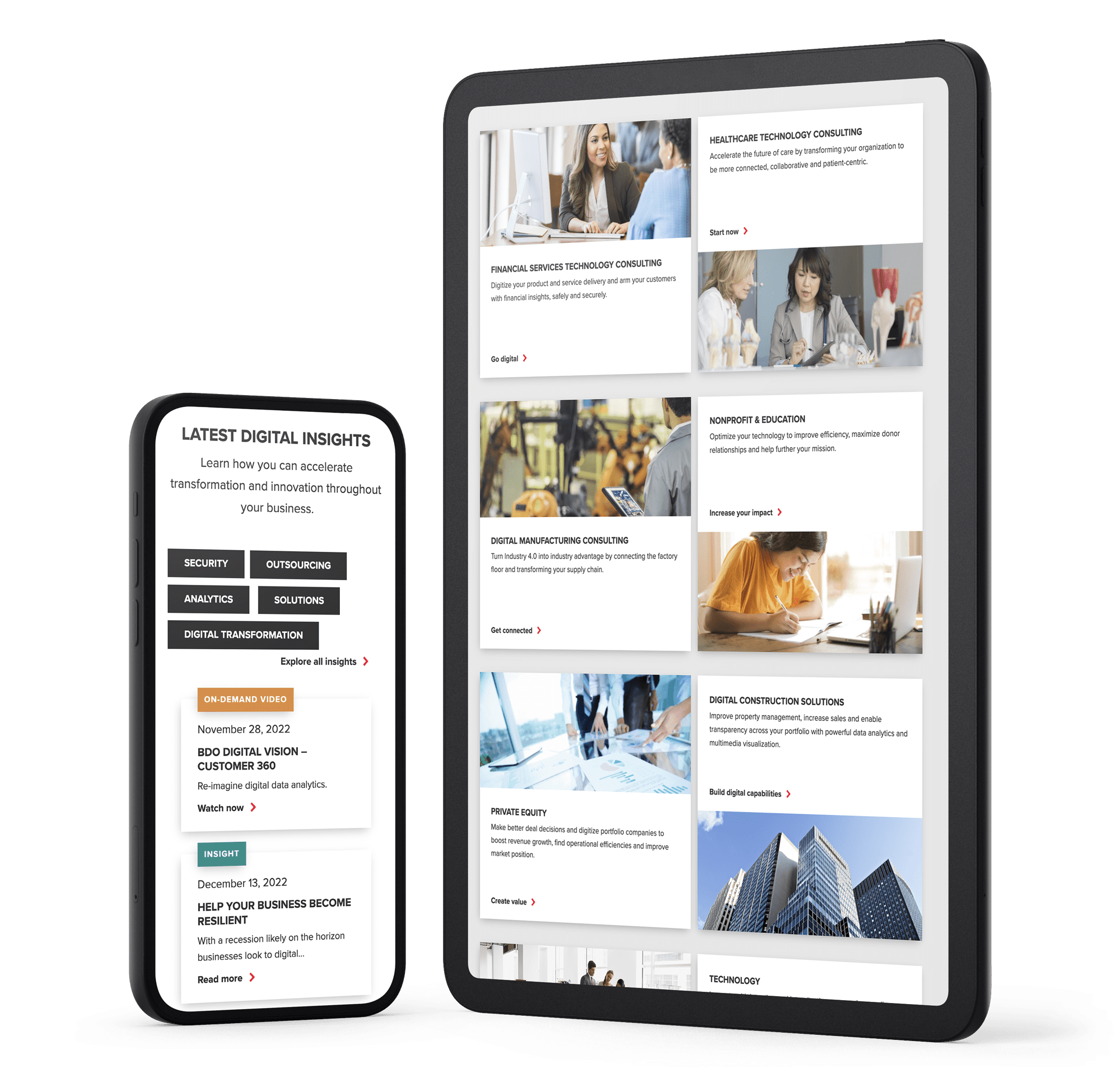 BDO Digital, Kentico Implementation - BizStream