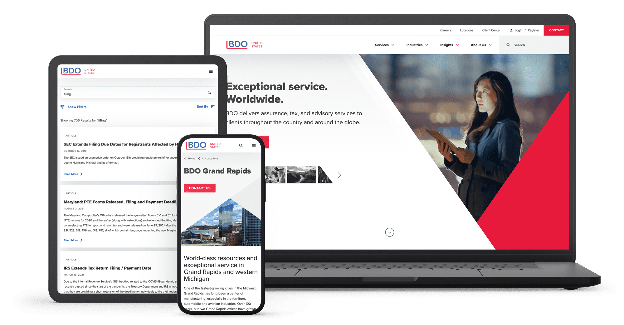 BizStream and BDO USA, LLP Win Another Kentico Site of the Month - BizStream