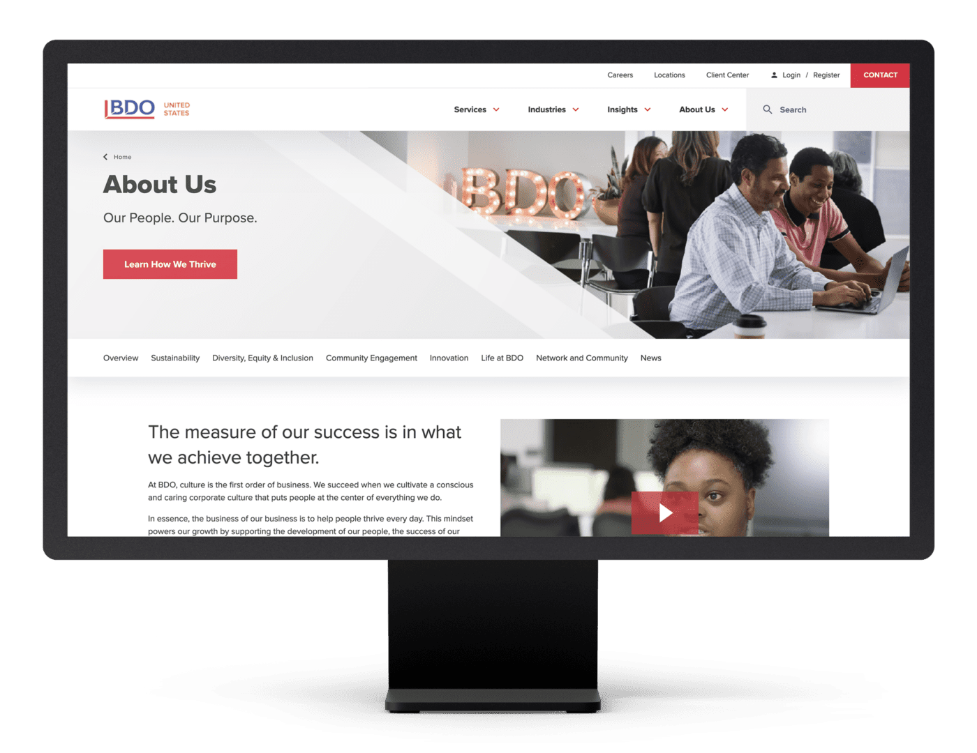 BDO USA, LLP | Kentico Xperience 13 Implementation - BizStream