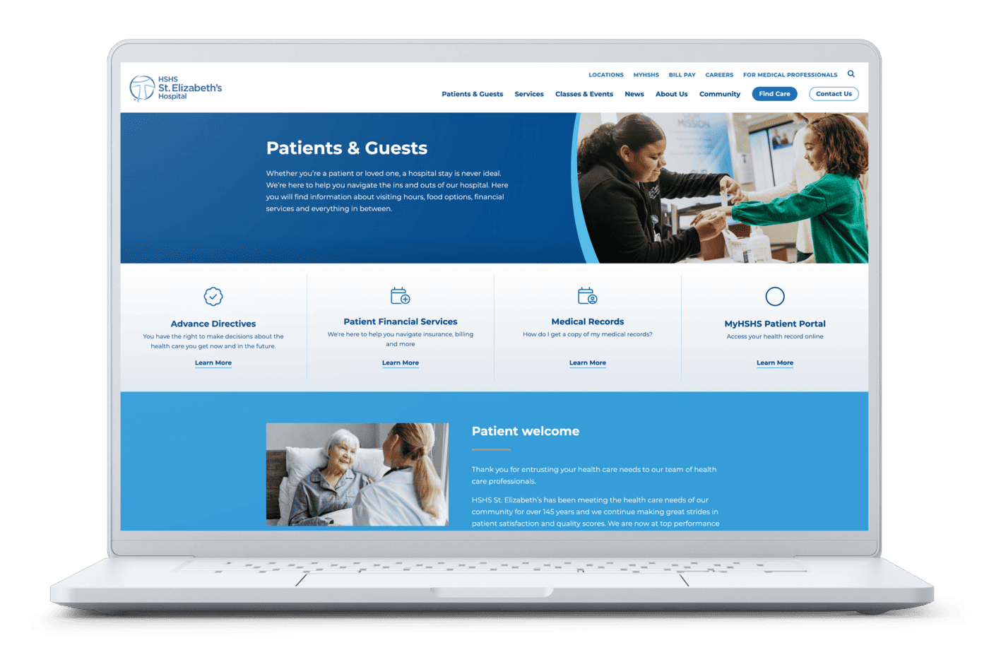 Hospital Sisters Health System | Kentico Xperience 13 - BizStream
