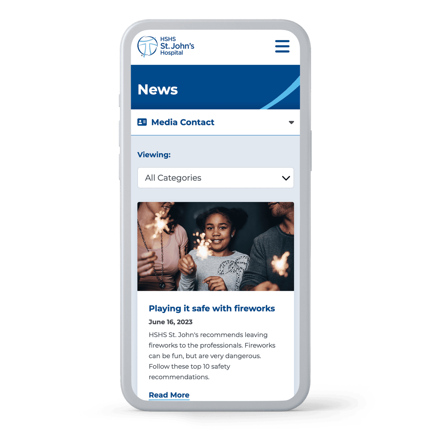 Hospital Sisters Health System | Kentico Xperience 13 - BizStream