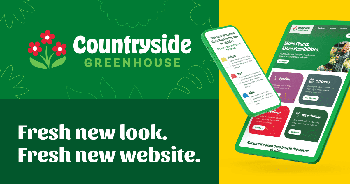 Countryside Greenhouse | Branding and Logo Redesign - BizStream