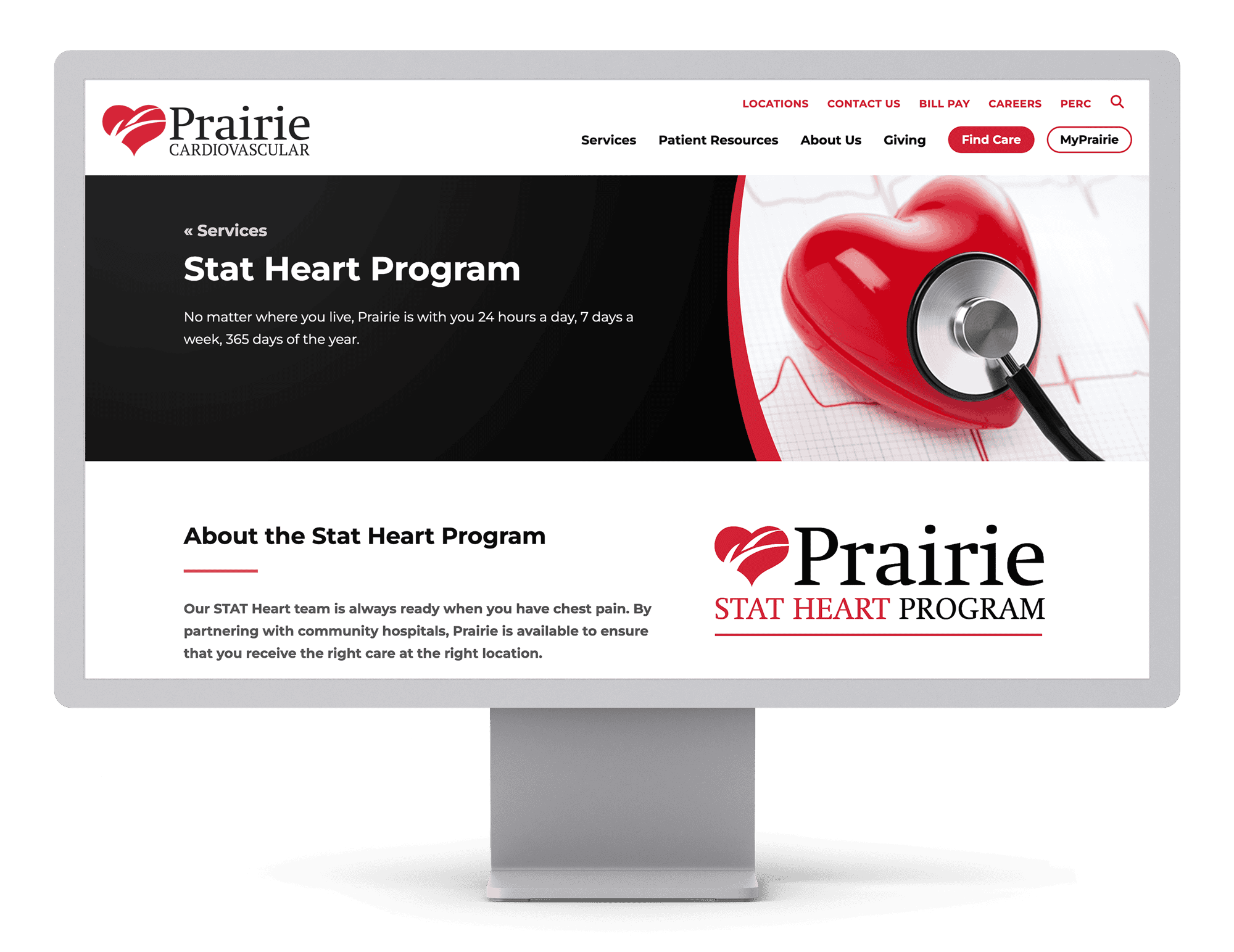 Prairie Cardiovascular | Kentico Xperience 13 - BizStream