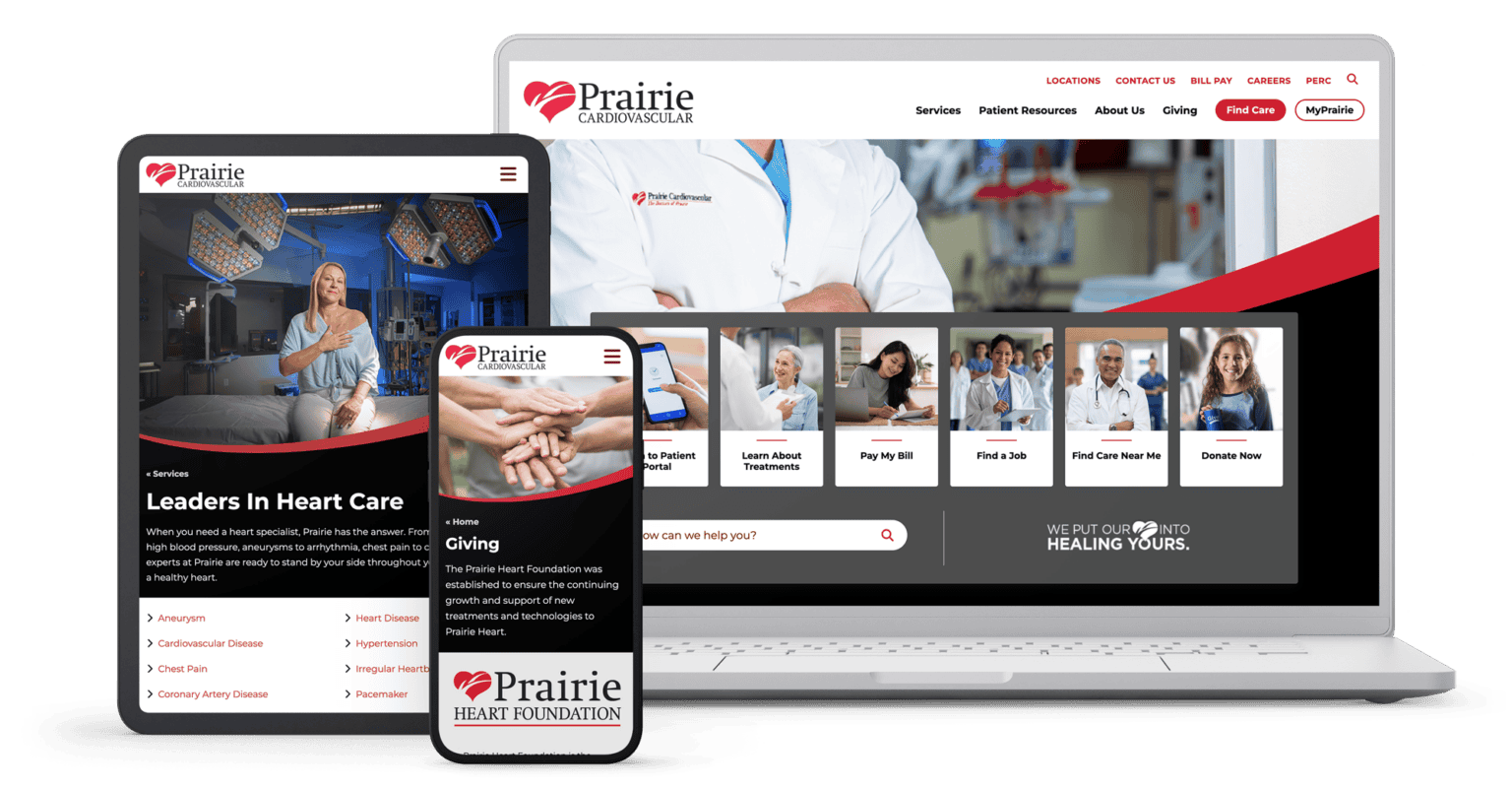 Prairie Cardiovascular | Kentico Xperience 13 - BizStream