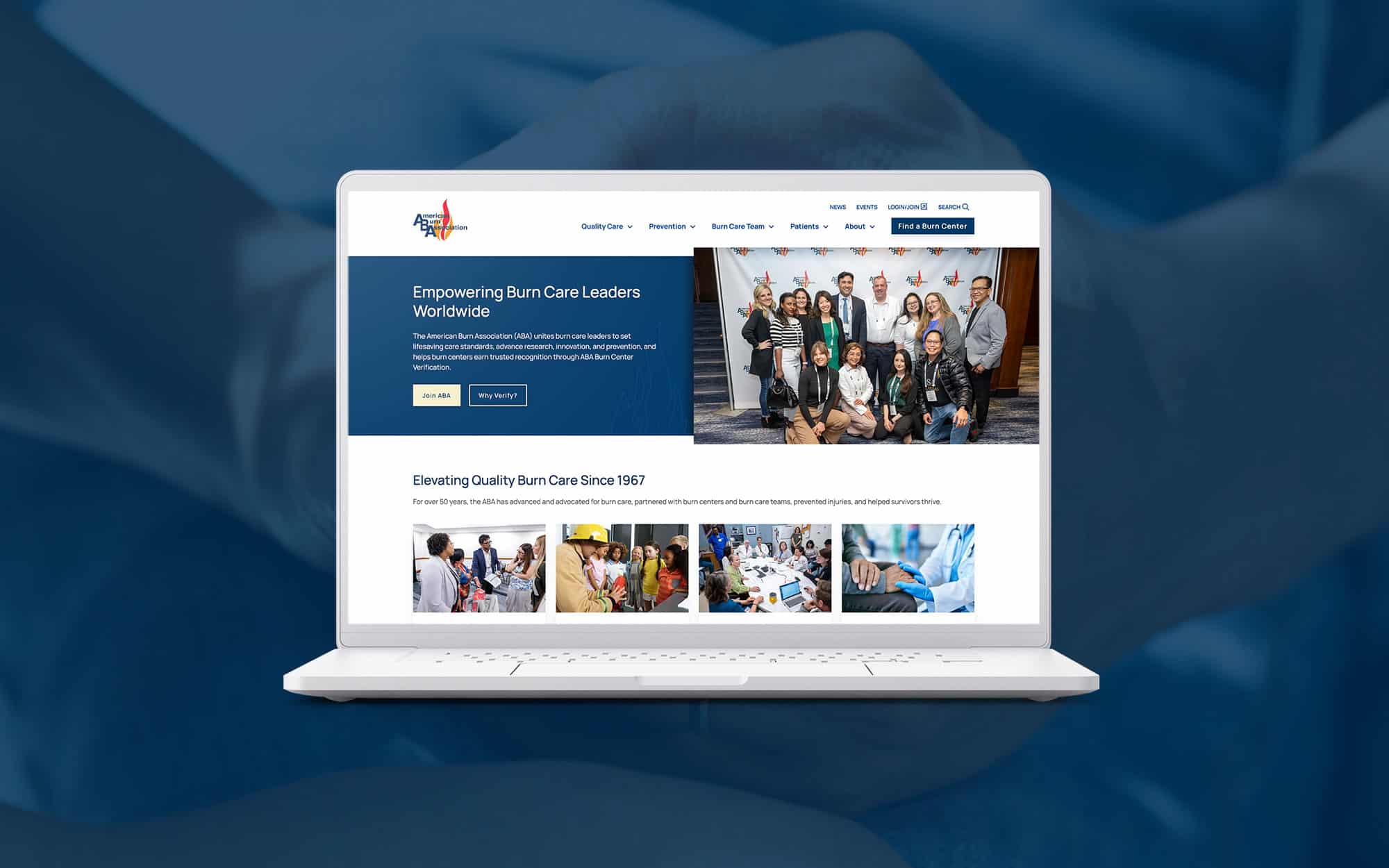 American Burn Association | Digital Experience Modernization - BizStream